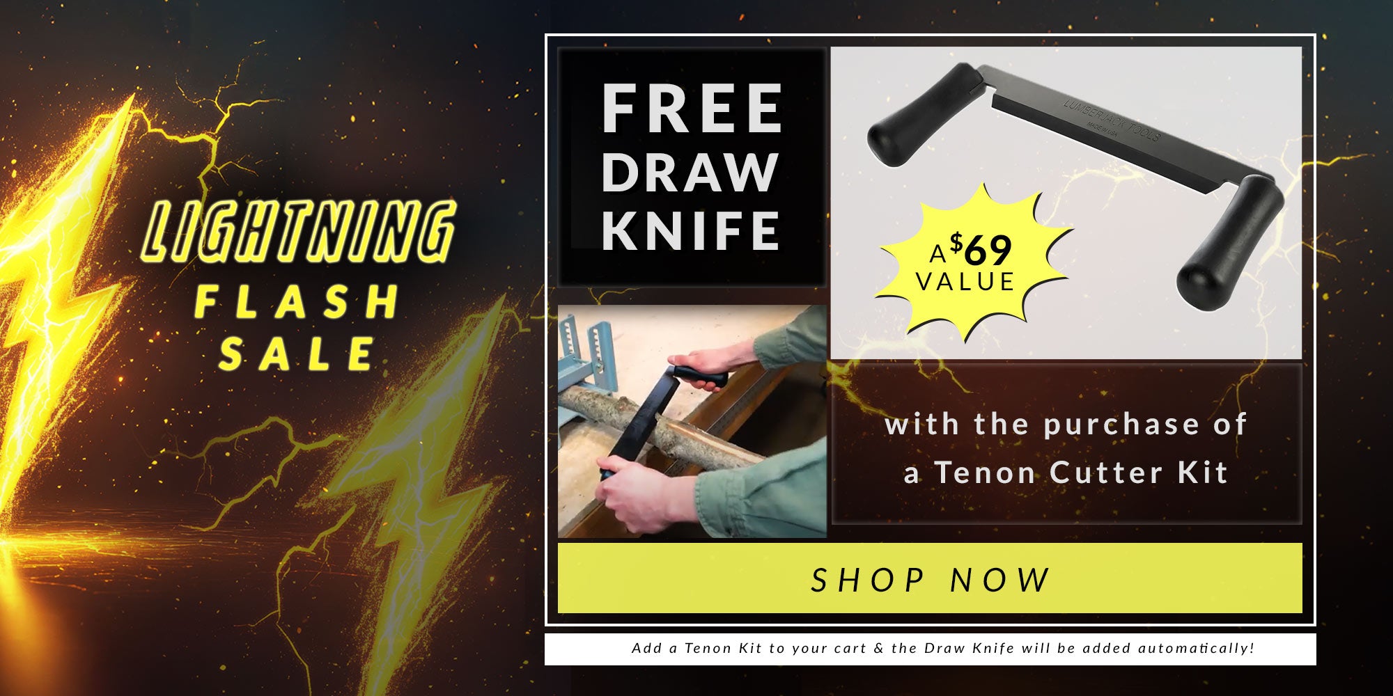 Shop Lumberjack Tools - Your Log Furniture Building Headquarters