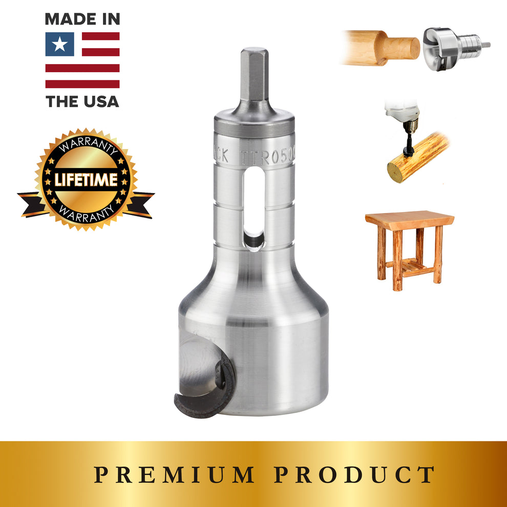 Lumberjack Tools™ 1" Pro Series Tenon Cutter - TTR1000