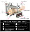 Lumberjack Tools™ Log Lock™ (1-1/2" - 4-1/2" Logs) - LL1545